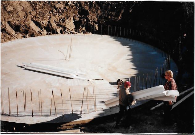 Construction Sequence of a Waste Storage Tank - Octaform
