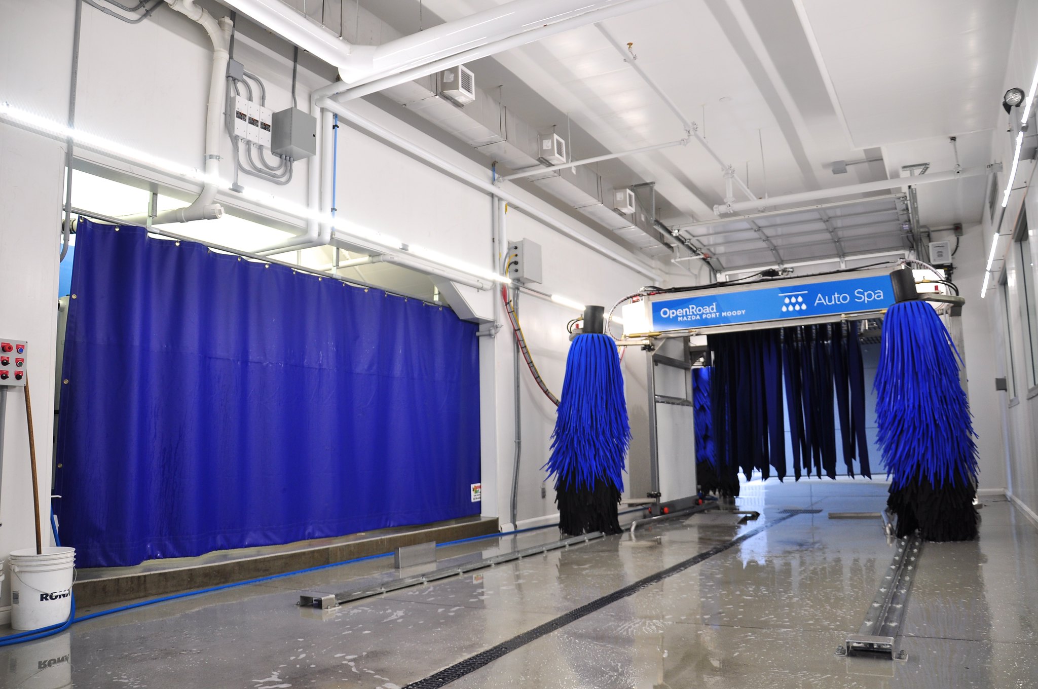 Wash Walls look great with PVC Liner - Octaform